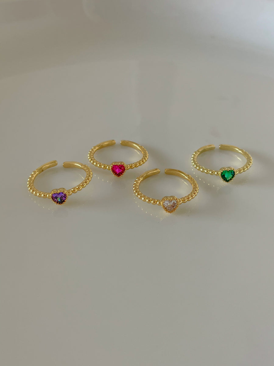 Hearts rings – A Lux